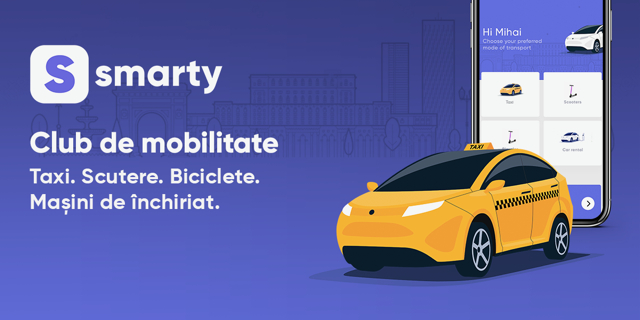 Smarty App, aplicația de mobilitate lansată de unul dintre