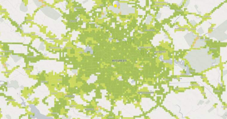 ANCOM a lansat aisemnal.ro, harta acoperirii cu semnal mobil