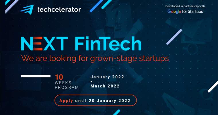 Techcelerator lansează ediția II a NEXTFintech: bootcamp pentru