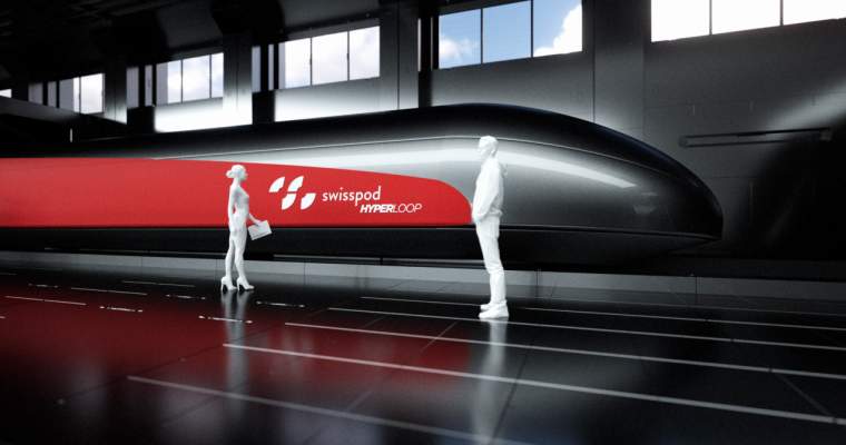 Swisspod, startup Hyperloop fondat de Denis Tudor, atrage o nouă