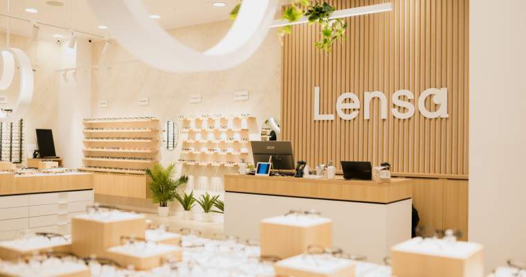 Lensa: 58 milioane lei și 10 magazine noi în prima jumătate din 2022