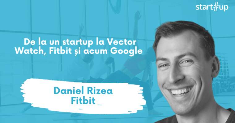 Daniel Rizea, Fitbit: Drumul de la startup la Vector Watch, Fitbit și