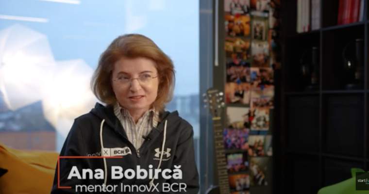 Ana Bobircă, mentor InnovX-BCR: Fondatorii trebuie să aibă disciplină