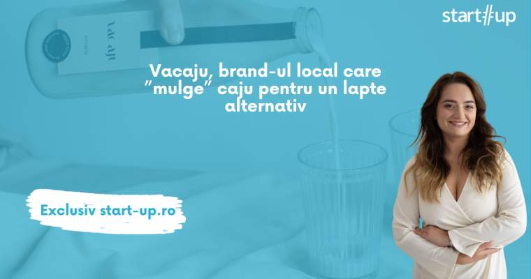 Vacaju, brand-ul local care ”mulge” caju pentru un lapte alternativ